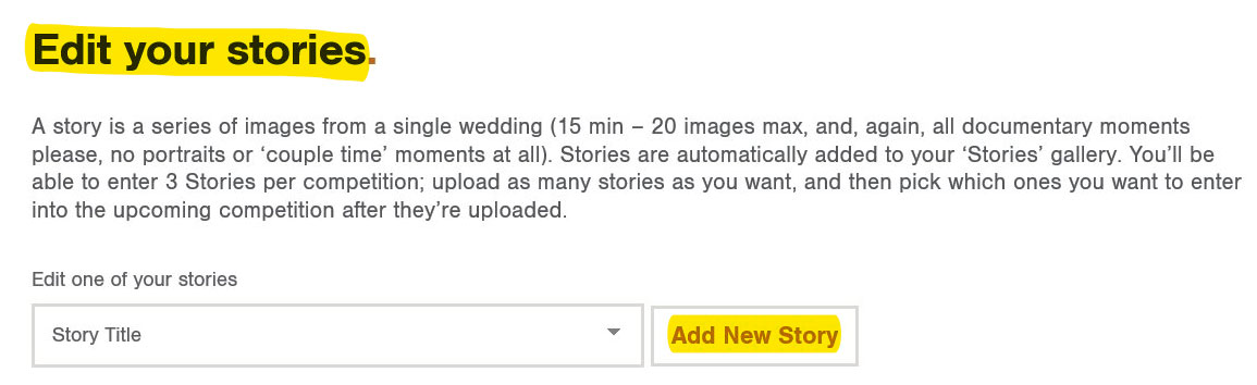 How to Upload Images/Stories and Enter into the Awards - This is Reportage